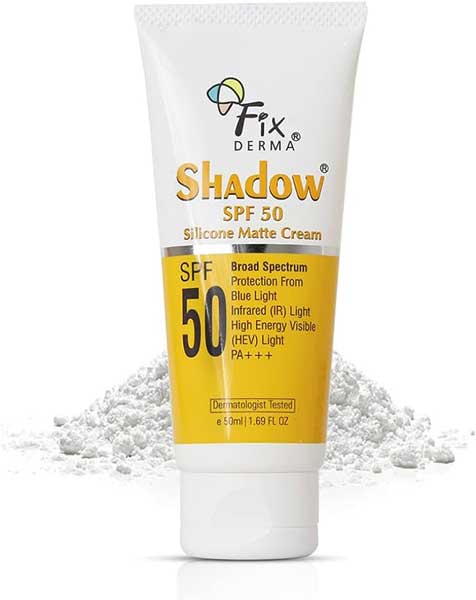 Fix derma shadow spf 50 silicone matte cream 50ml | viyonlanka.com
